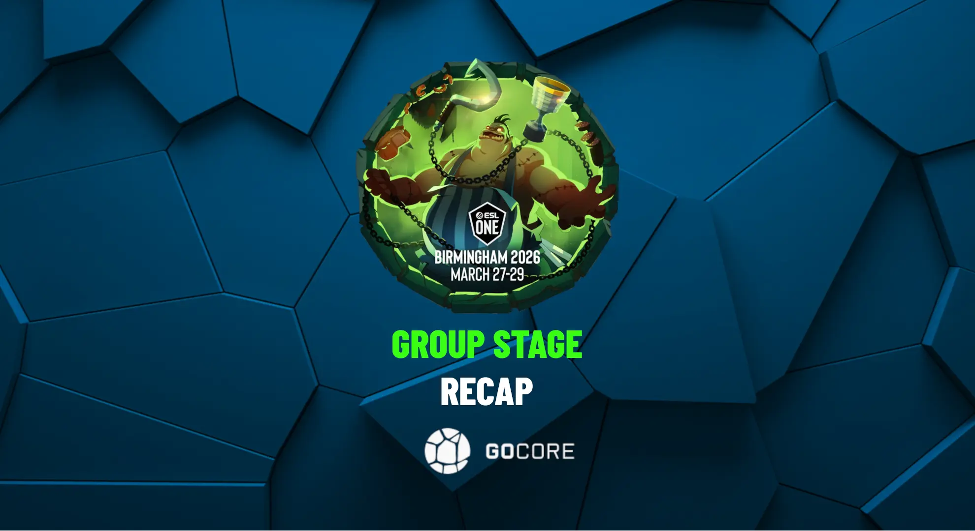 ESL One Birmingham 2026 Group Stage Recap: Dota 2 Live Stats Confirm ...